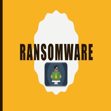 Ransomware Attack | PPT