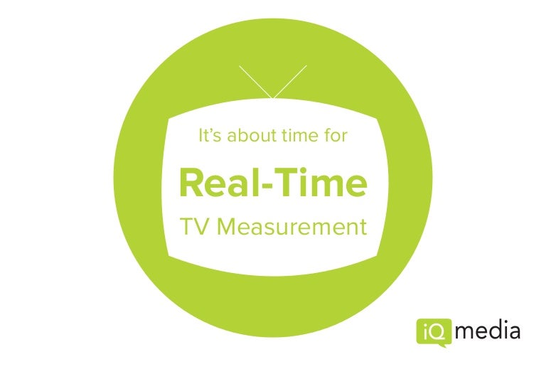 Rant: It's About Time for Real-Time TV Measurement