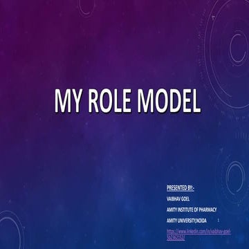 Ranveer Allahbadia|My Role Model|Life Journey|Young Entrepreneur | PPTX