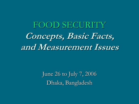GLOBAL SUSTAINABLE DEVELOPMENT GOALS and FOOD SECURITY.pptx