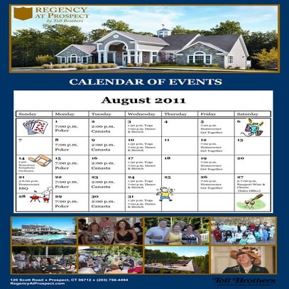 R A P August Calendar | PPT