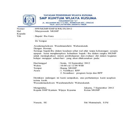 Rapat mgmp smpkwk | DOCX