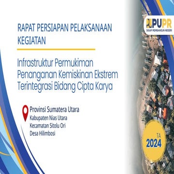 Rapat Pelaksanaan Pesiapan Kegiatan PKE 2024 | PPT