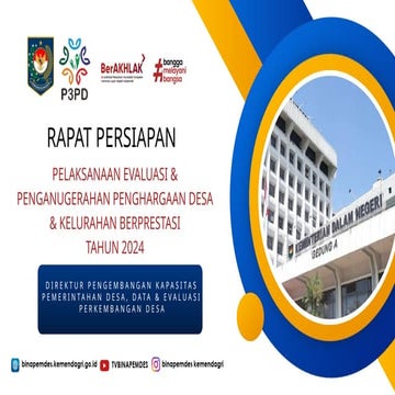 Rapat Persiapan Evaluasi dan Penghargaan Deskel berprestasi.pptx