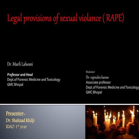 Power point anti rape law | PPTX