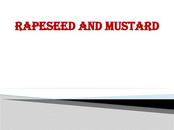 Mustard | PPTX | Gardening | Home & Garden
