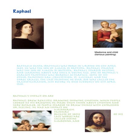 Raphael | PAGES