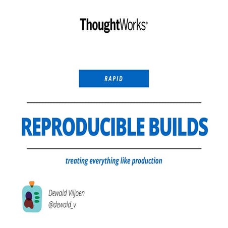 Rapid Reproducible Builds Ppt 0797