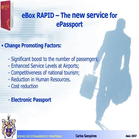 Airport ePassport eGate Professionals Group Introduction | PDF