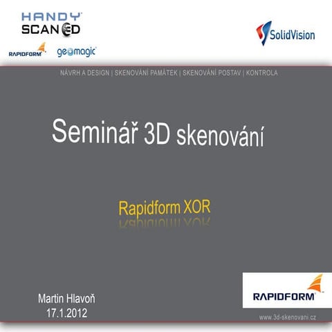 Rapidform XOR | PPT
