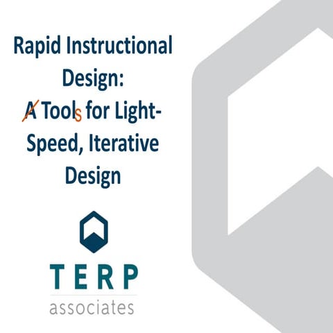 Rapid Instructional Design | PPTX