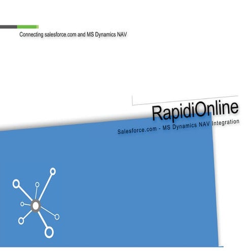 Salesforce.com - MS Dynamics NAV Integration | PDF