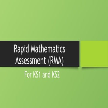 Rapid Mathematics Assessment (RMA) presentation.pptx