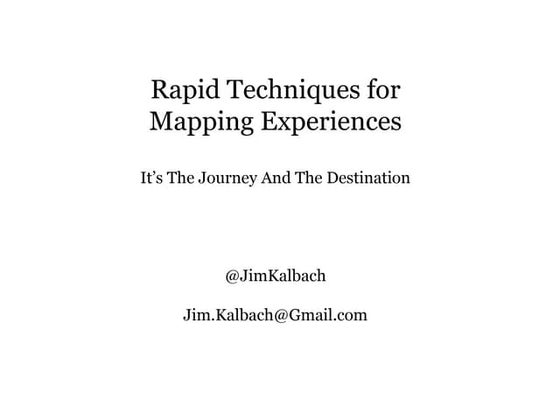James kalbach alignment diagrams euro ia 2010 | PPT