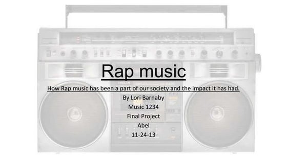 Hip Hop PowerPoint Presentation | PPTX | Hip Hop Music | Music