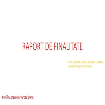RAPORT PROIECT TRANSNATIONAL,,URSULETUL DE PLUS,, | PPTX