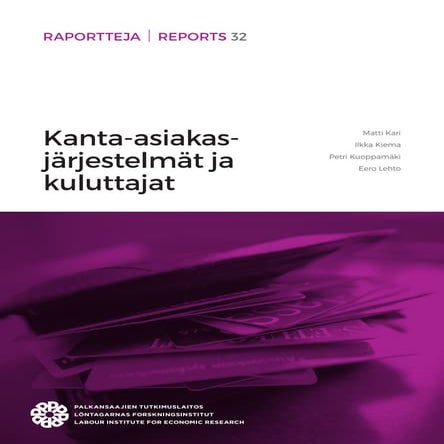 Kanta-asiakasjärjestelmät ja kuluttajat | PDF