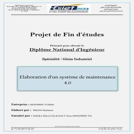 Rapport_PFE Ingénieur_RIHANI-Mohamed | PDF