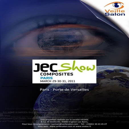 JEC Composites show Paris 2011 Intelligence Report | PDF