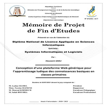 Presentation (SOUTENANCE) : PFE | PDF