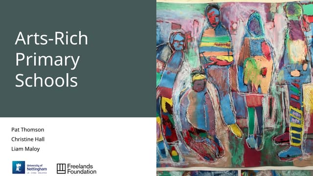 Pat Thomson, Professor of education at The university of nottingham