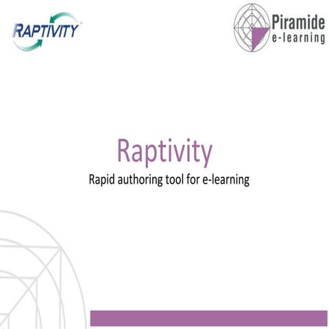Raptivity presentation | PPTX