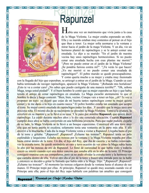 Rapunzel cuento con_hipervinculos_ | PDF