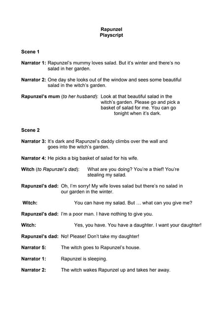 Sleeping beauty (play script) | DOCX