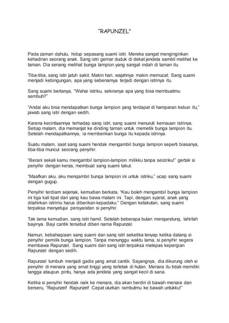 RAPUNZEL | PPTX