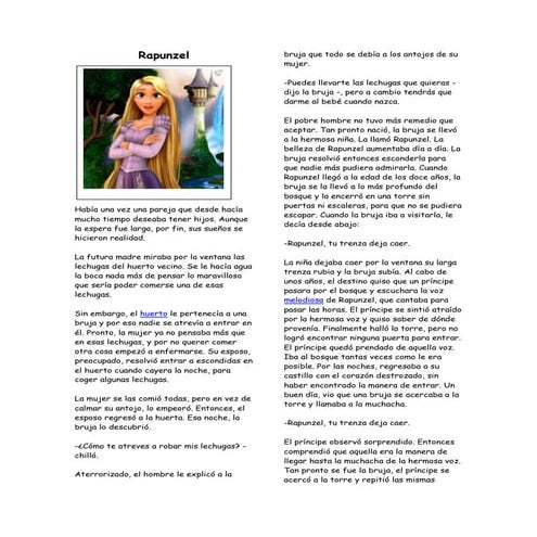 Rapunzel cuento con_hipervinculos_ | DOCX