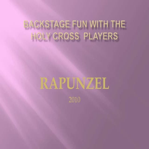 Rapunzel Slideshow | PPTX