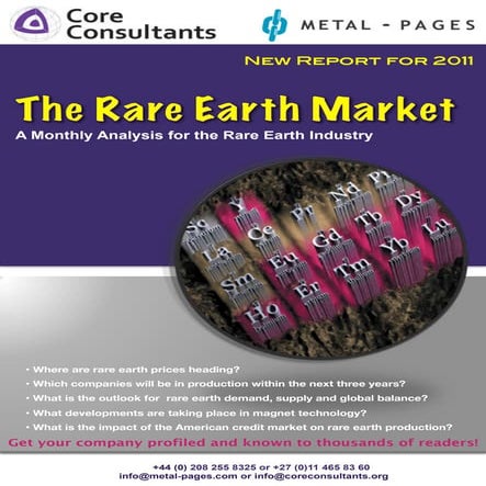 Rare earth brochure | PDF