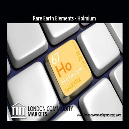 Rare earth elements holmium | PDF