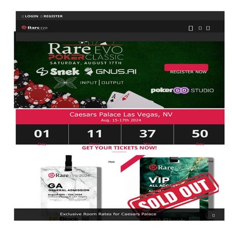 Rare Evo is a premier Web3 and blockchain conference, uniting global leaders, innovators, and ...