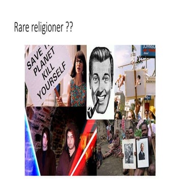 Rare religioner | PPTX