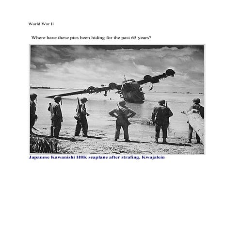 Rare WW2 Photos | PDF