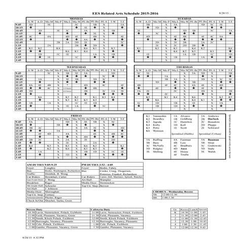 Ra sched15-16 letters | PDF