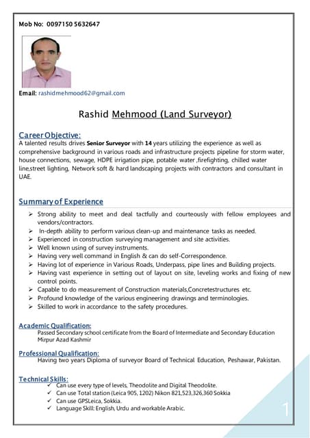 Quantity Surveyor CV | DOC