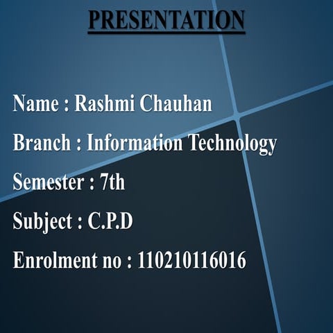 CPDP prasentation | PPTX