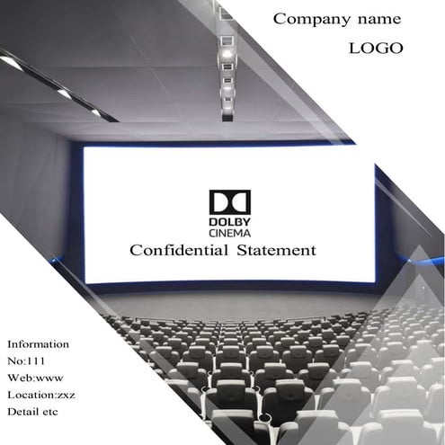 cover page for 3d cinema | PDF