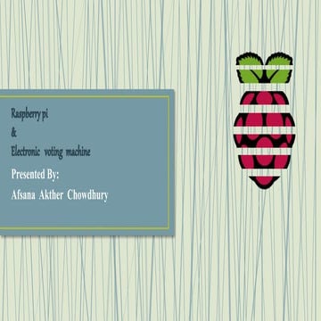 Raspberry pi | PPT