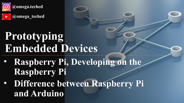 Raspberry Pi Developing On Raspberry Pi Difference Between Arduino And Raspberry Pi Pptx