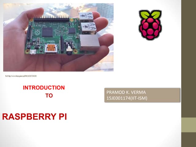Raspberry Pi Ppt 6782