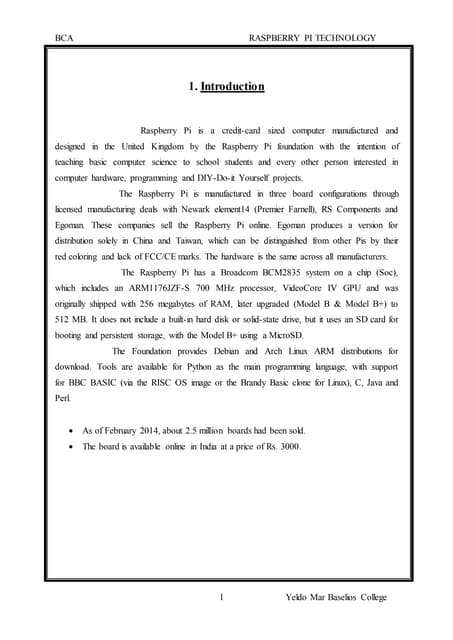 Raspberry Pi Technology Docx