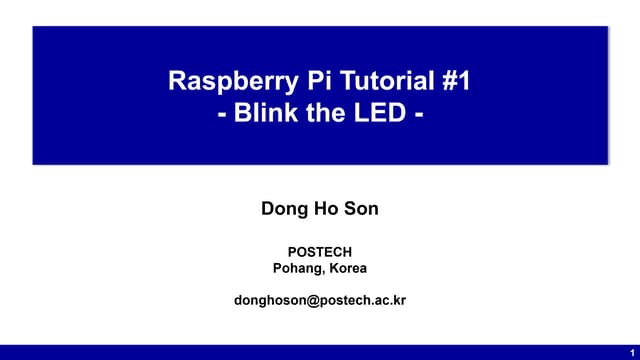 Raspberry Pi Tutorial 1 Pptx Programming Languages Computing