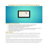 Raspberry Pi Zero GPS Track System