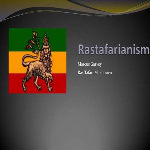 Rastafarianism Brief Overview | PPTX
