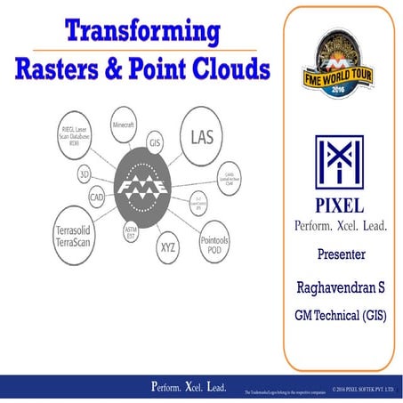 Transforming Rasters and Point Clouds using FME | PDF