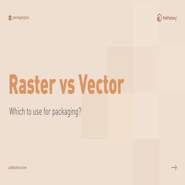 Raster vs. Vector - Which to use for packaging? | PDF | Graphics ...
