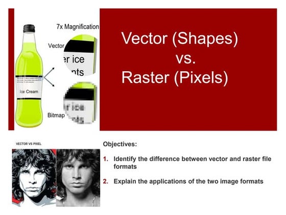 Raster vs. Vector Graphics, a mini-lesson | PDF | Graphics Software ...